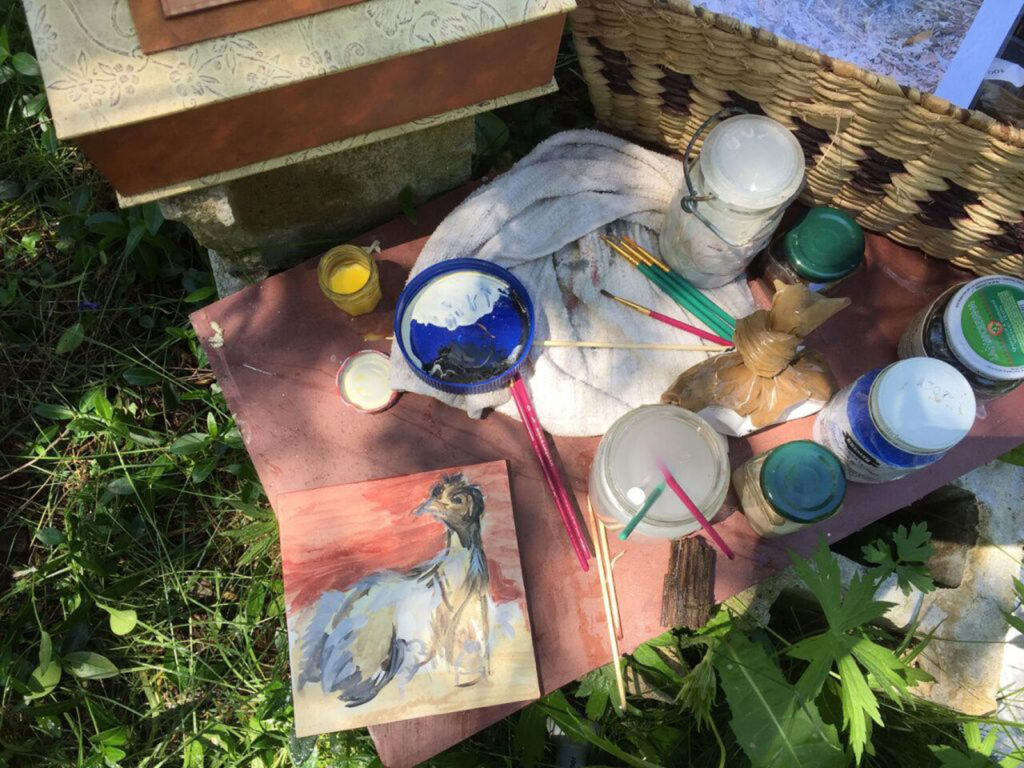How to Make Tempera Paint with Egg Yolk - Backyard Poultry